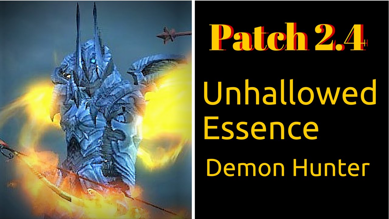 D3: DH Unhallowed Essence Build | Patch 2.4 | Torment X Speed Farming ...