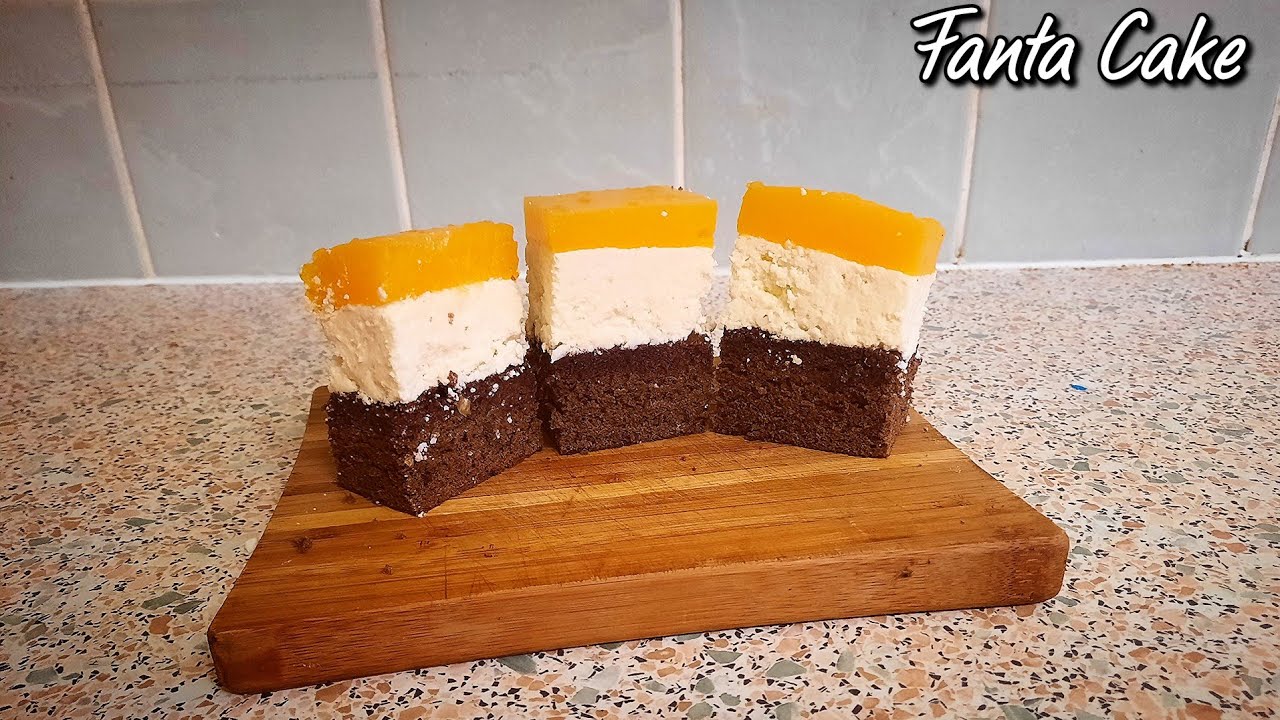 Fanta Cake- one of the most delicious Romanian cakes - YouTube