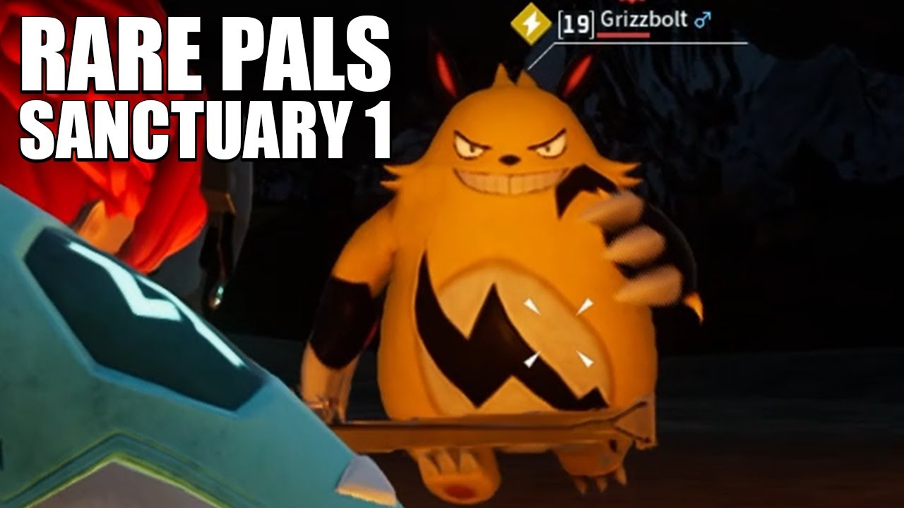 Palworld Rare Pals on Wildlife Sanctuary 1 - YouTube