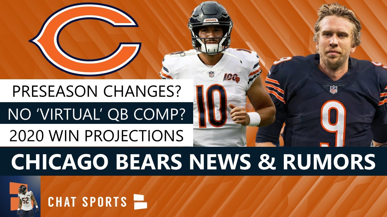 Chicago Bears News & Rumors On QB Competition, Matt Nagy Preseason ...