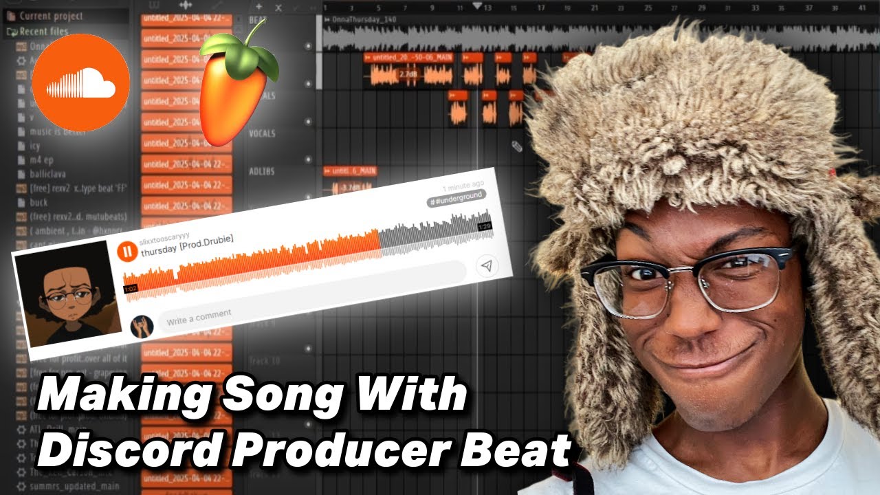 28 Minutes Of Making A Song On Discord Prod Beat - YouTube
