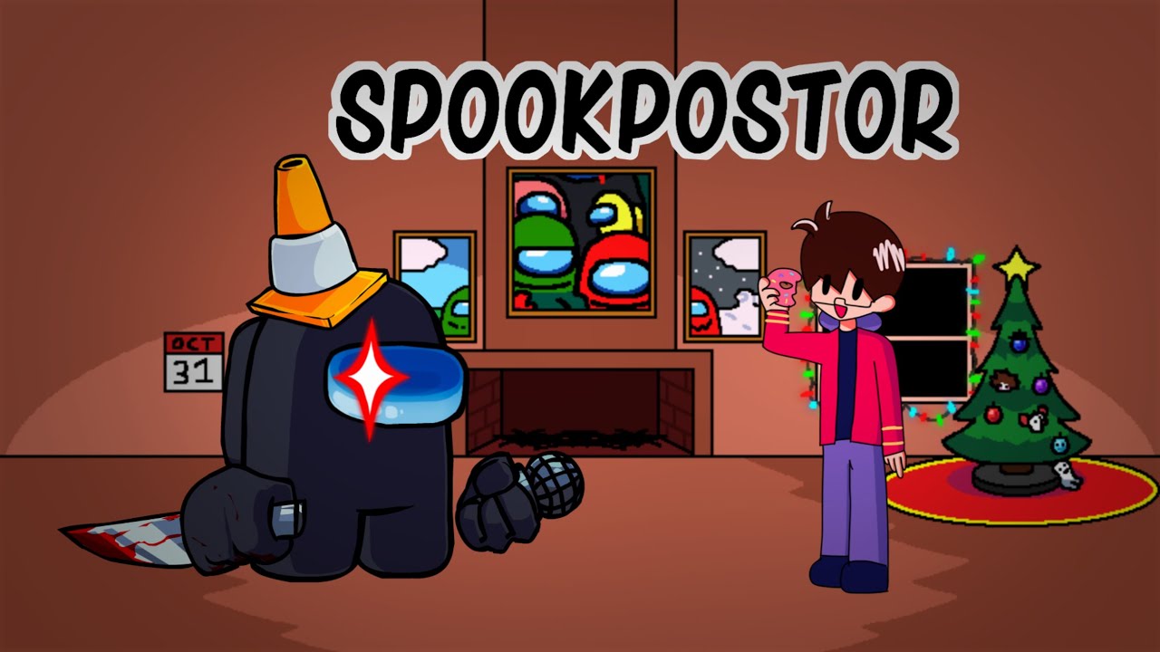 Spookpostor - VS Impostor: Loggo's Halloween [Black Impostor and ...