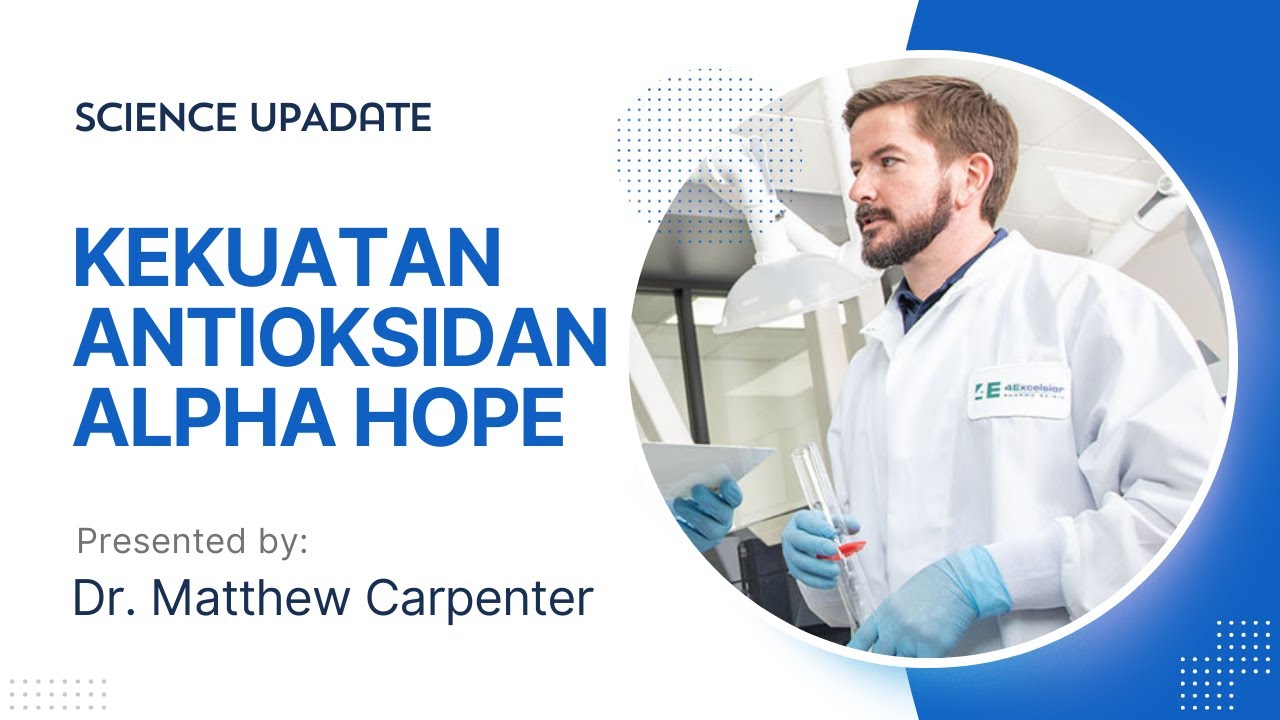 KEKUATAN ANTIOKSIDAN HIDROGEN DALAM ALPHA HOPE - YouTube