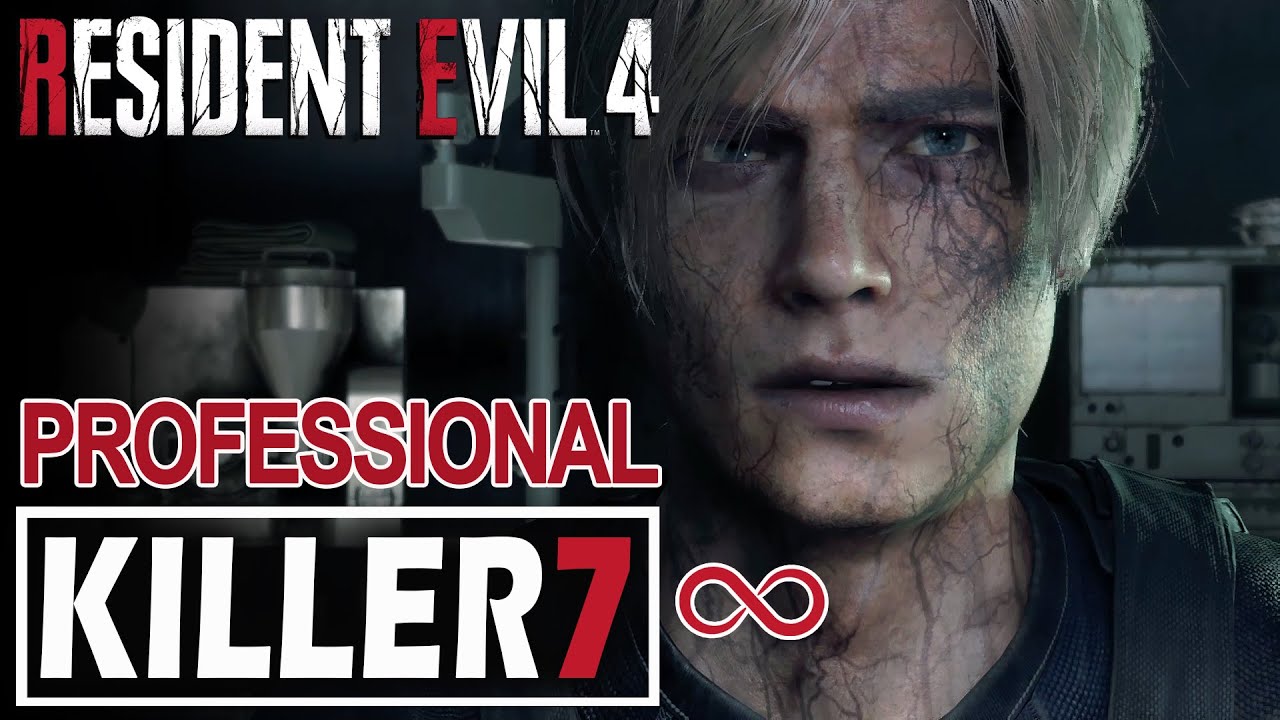 KILLER7 Magnum Inifinite Ammo PROFESSIONAL [RESIDENT EVIL 4 REMAKE ...