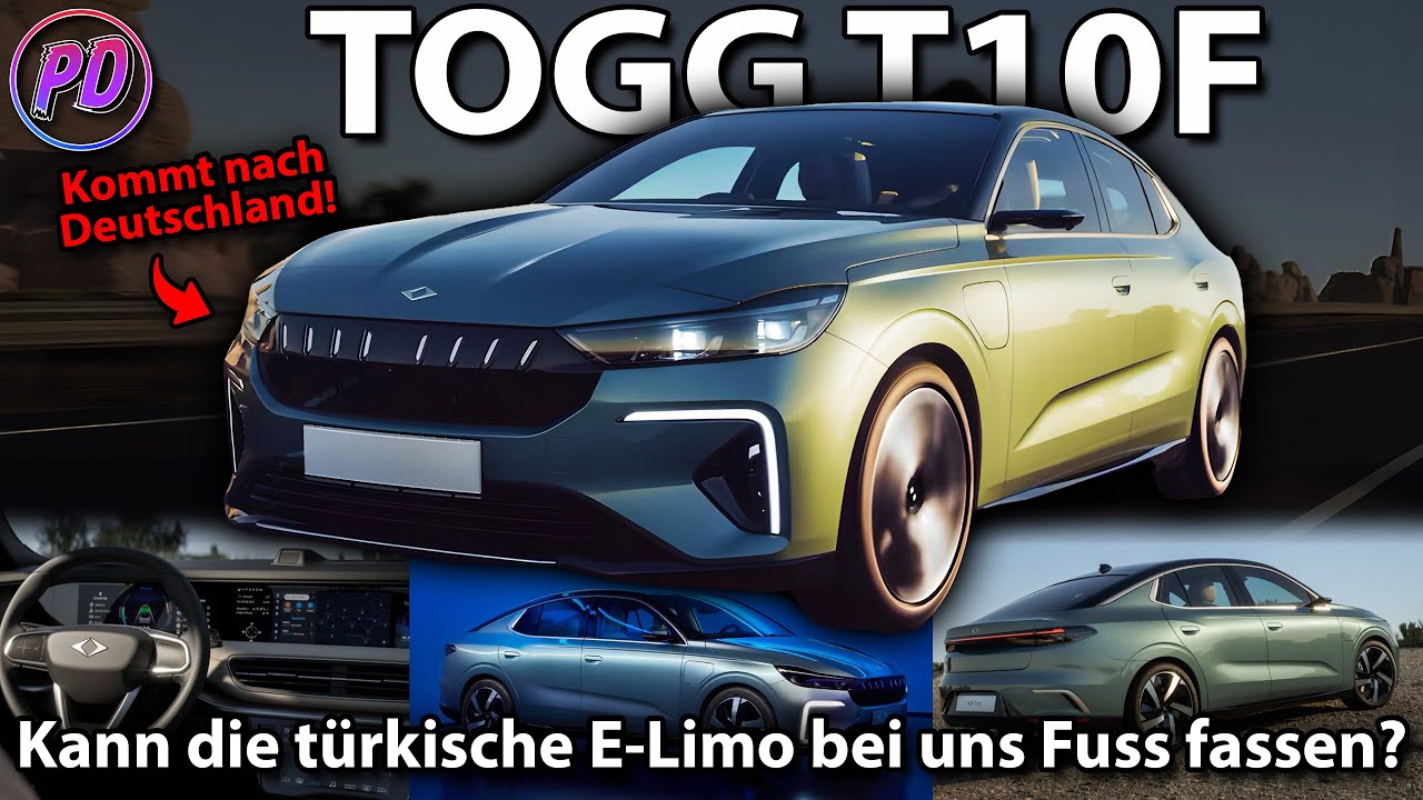 TOGG T10F - Bis zu 435 PS, 88,5 kWh & 600km Reichweite kommt nach ...
