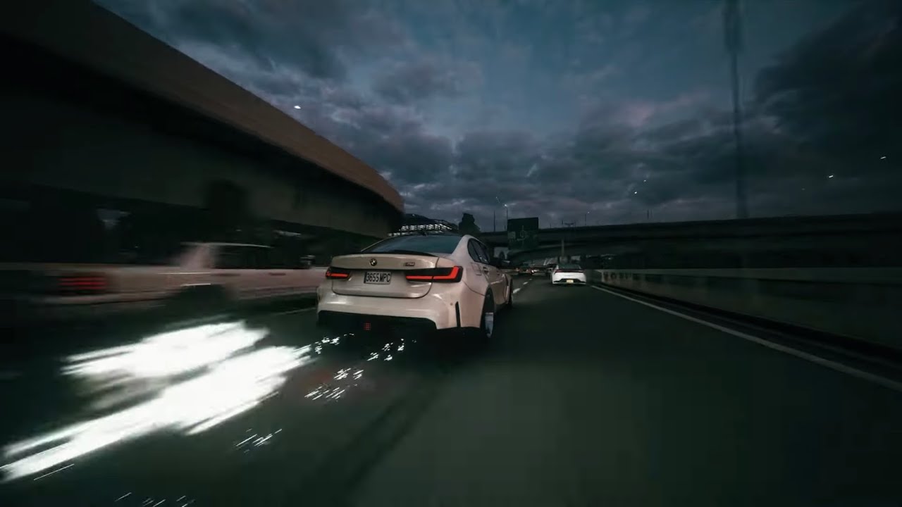 Buck 50 - Assetto Corsa Cutting up in Traffic - YouTube