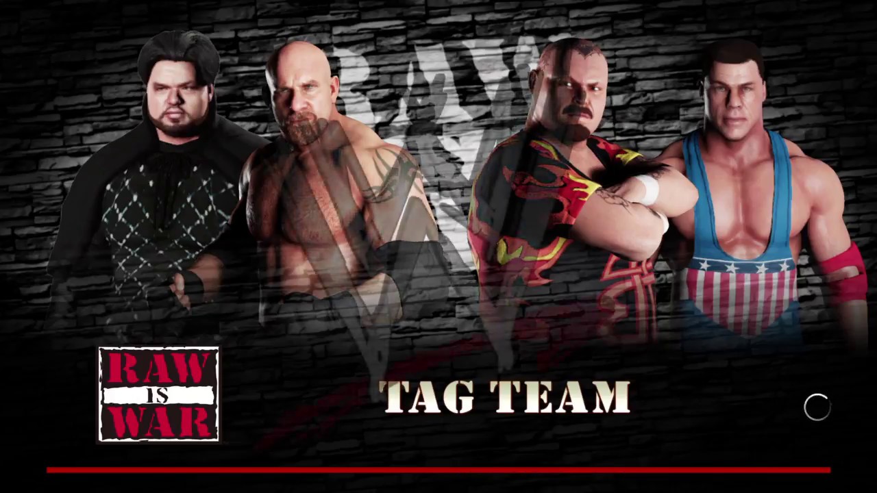 WWE 2K18 Goldberg,Jimmy King VS Bam Bam Bigelow,Kurt Angle Elimination ...