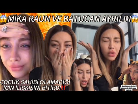 MİKA RAUN VE SEVGİLİSİ BATU CAN KAVGASI! SON DAKİKA AYRILDILAR MI? (MİKA RAUN AÇIKLAMASI) #mikaraun 