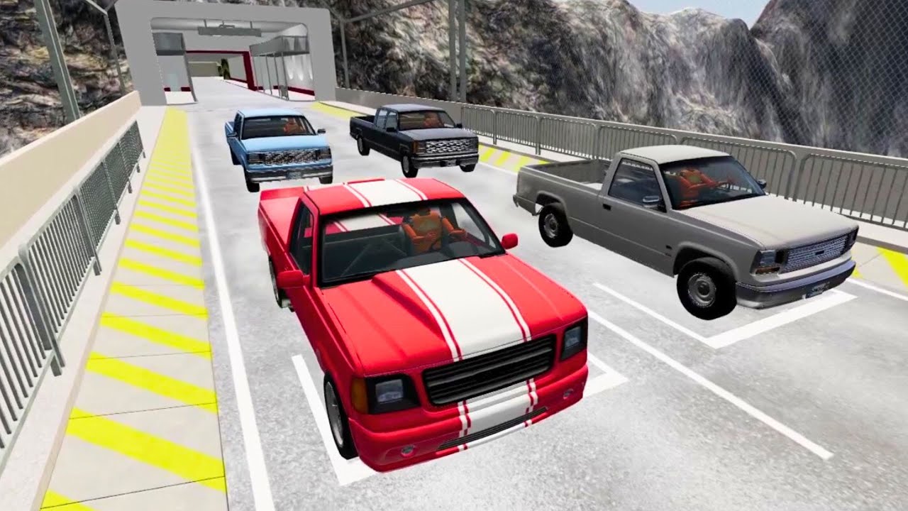 Crazy High Speed Car Jumps #88 – BeamNG Drive | Beamng Way - YouTube