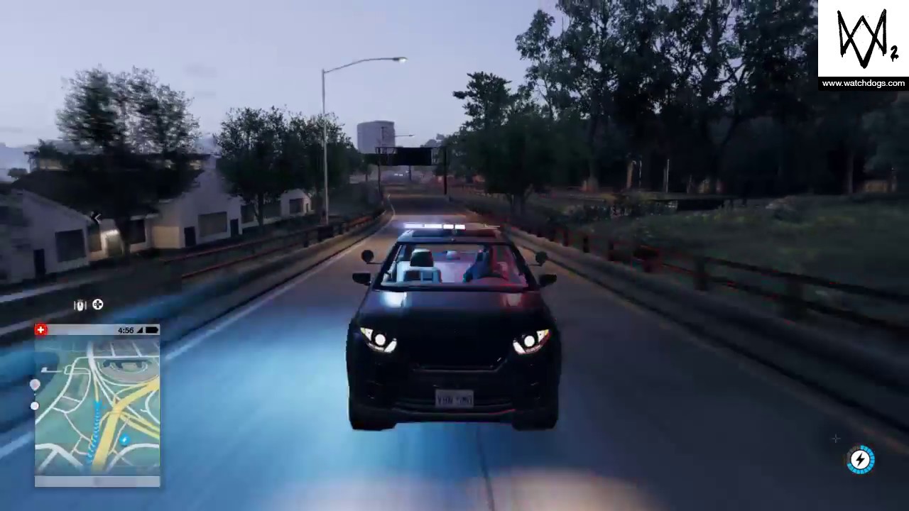 Watch Dogs 2 Police SUV code 3. - YouTube