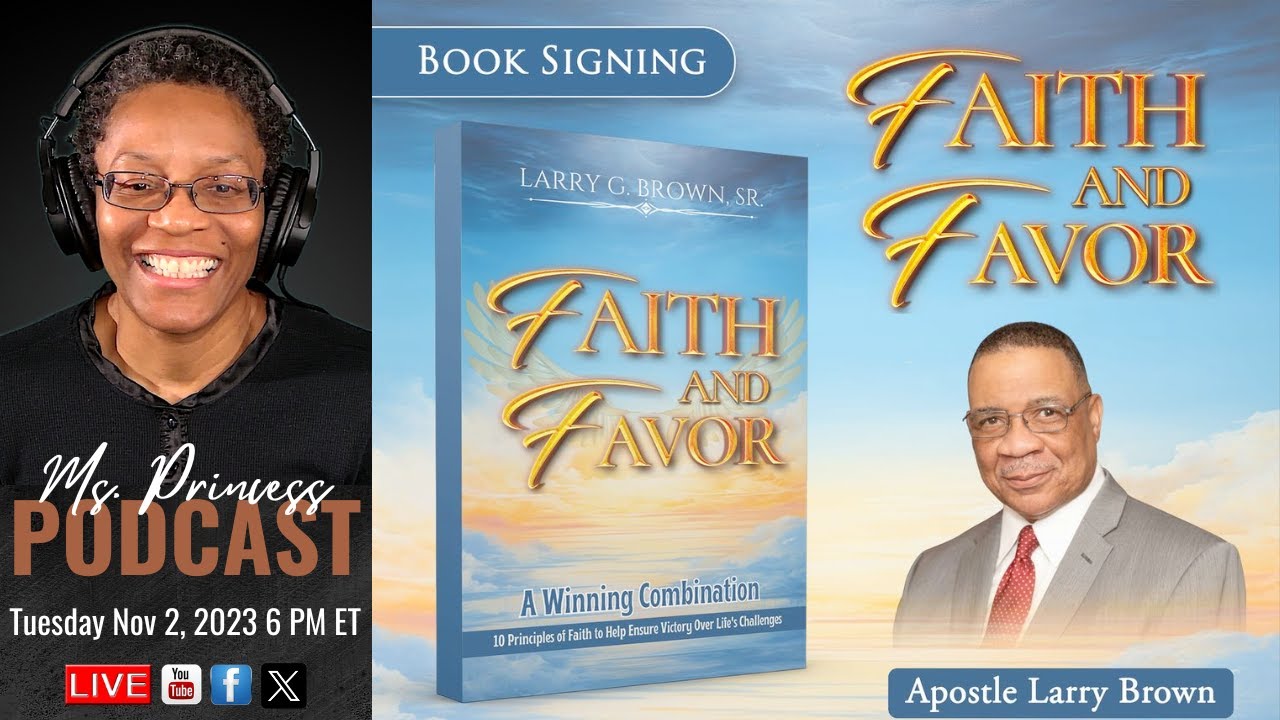 Exclusive Interview with Apostle Larry G. Brown, Sr. | Unveiling 'Faith ...