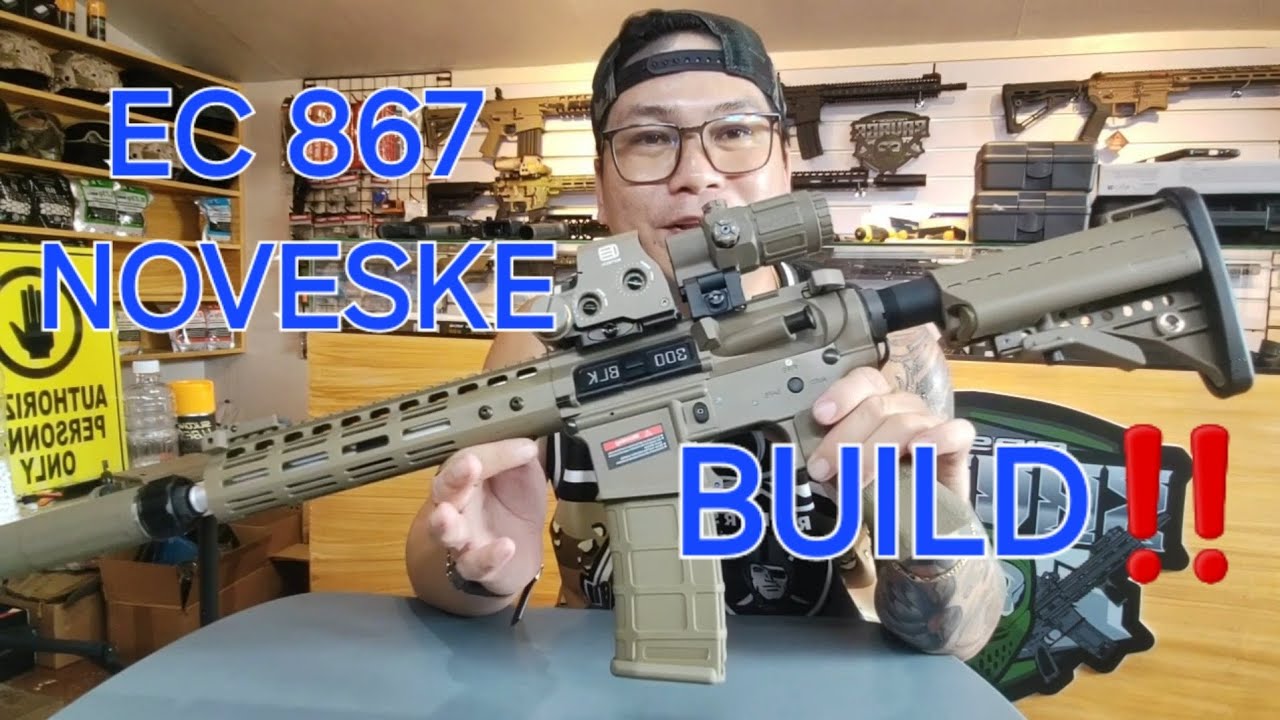 EC 867 NOVESKE - AIRSOFT RIFFLE BUILD‼️ - YouTube