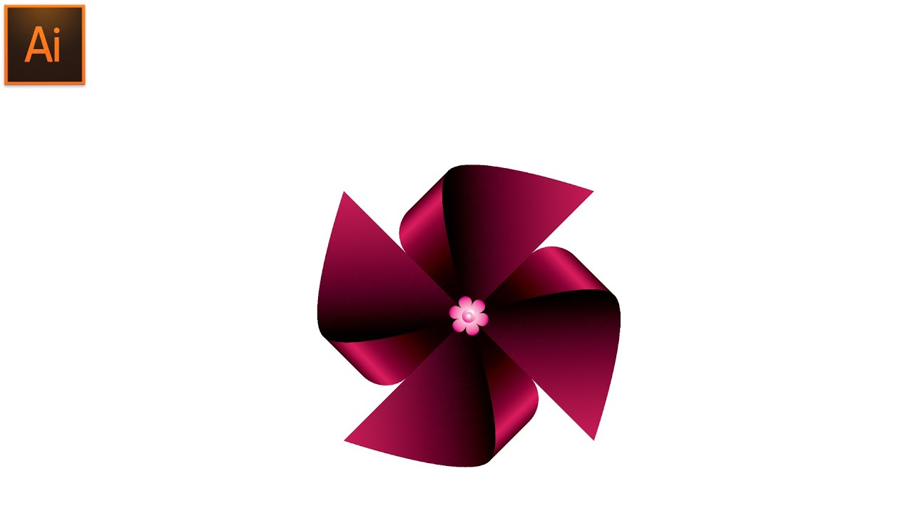 How to Create a Propeller Pinwheel Illustration in Adobe Illustrator ...