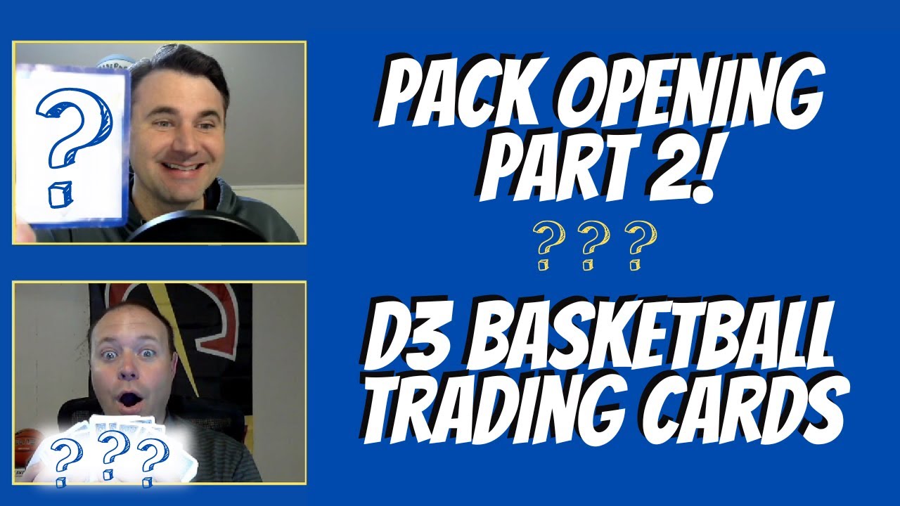 Pack Opening! D3 Hoops 2023 Trading Cards Part 2 - D3 Datacast ...