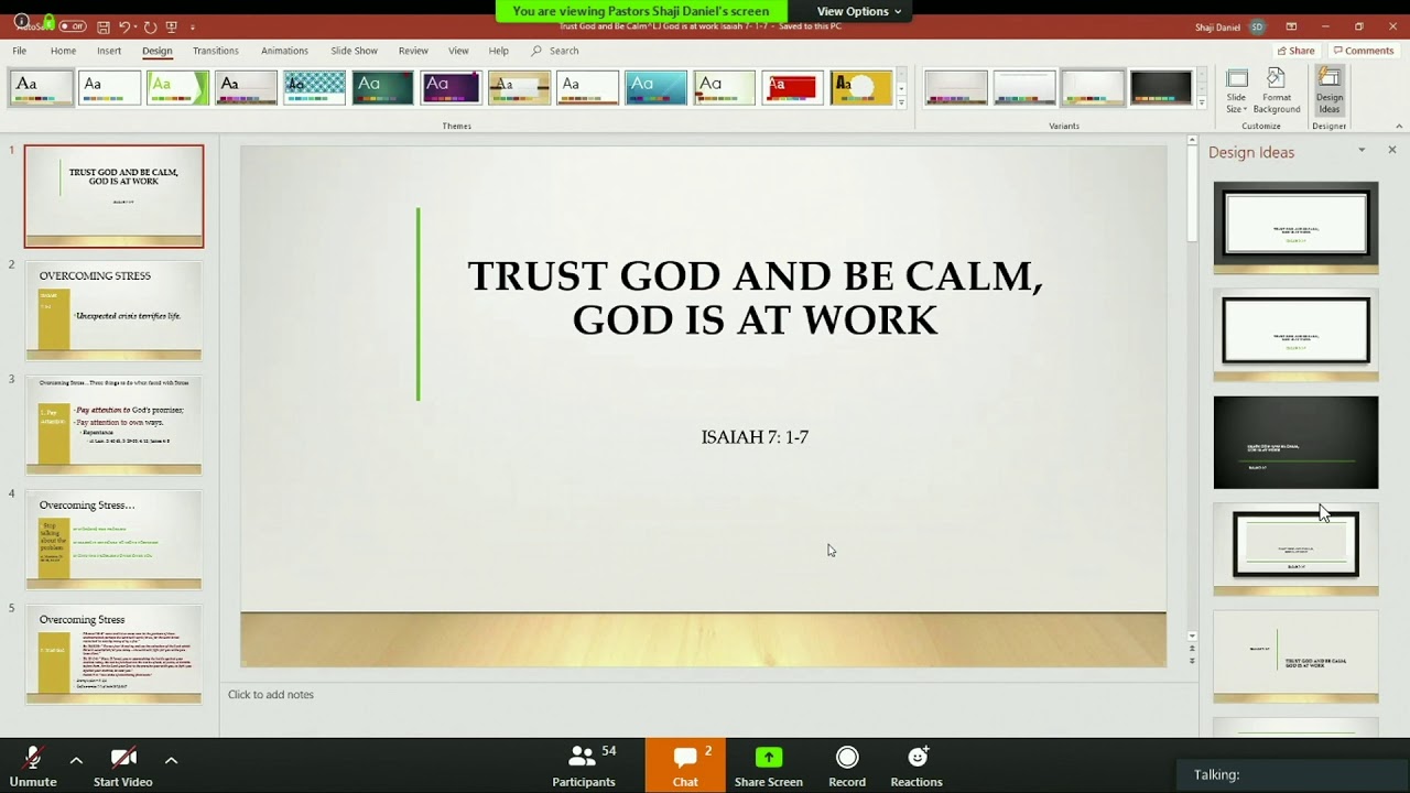 CHRISTIAN ASSEMBLY OF HOUSTON - SUNDAY SERVICE MESSAGE 5/10/20 (ZOOM ...
