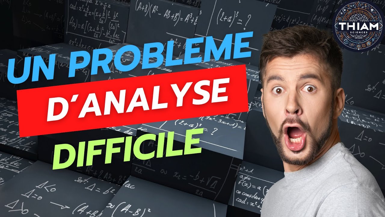 Un exercice d'analyse complet, qui résume tout: correction détaillée ...