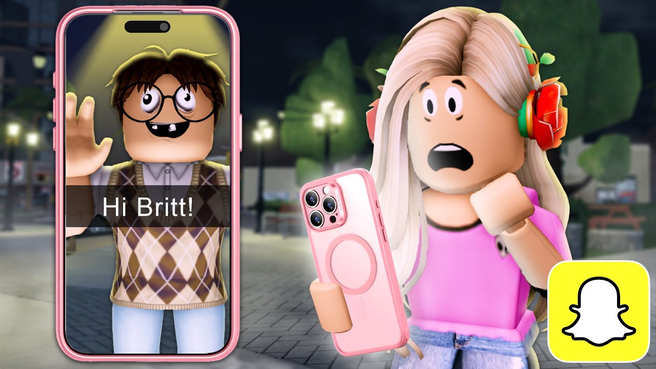I Have A Snapchat STALKER! (Roblox) - YouTube