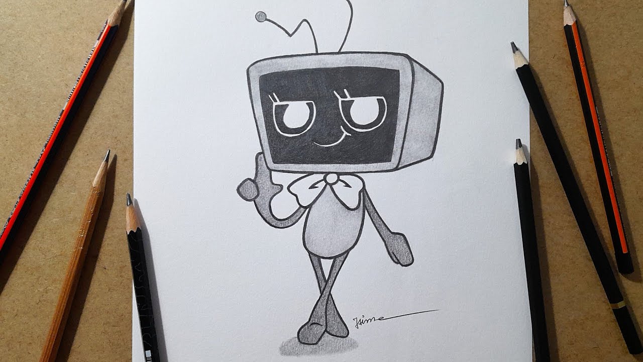 Drawing Vee (Dandys world) - YouTube