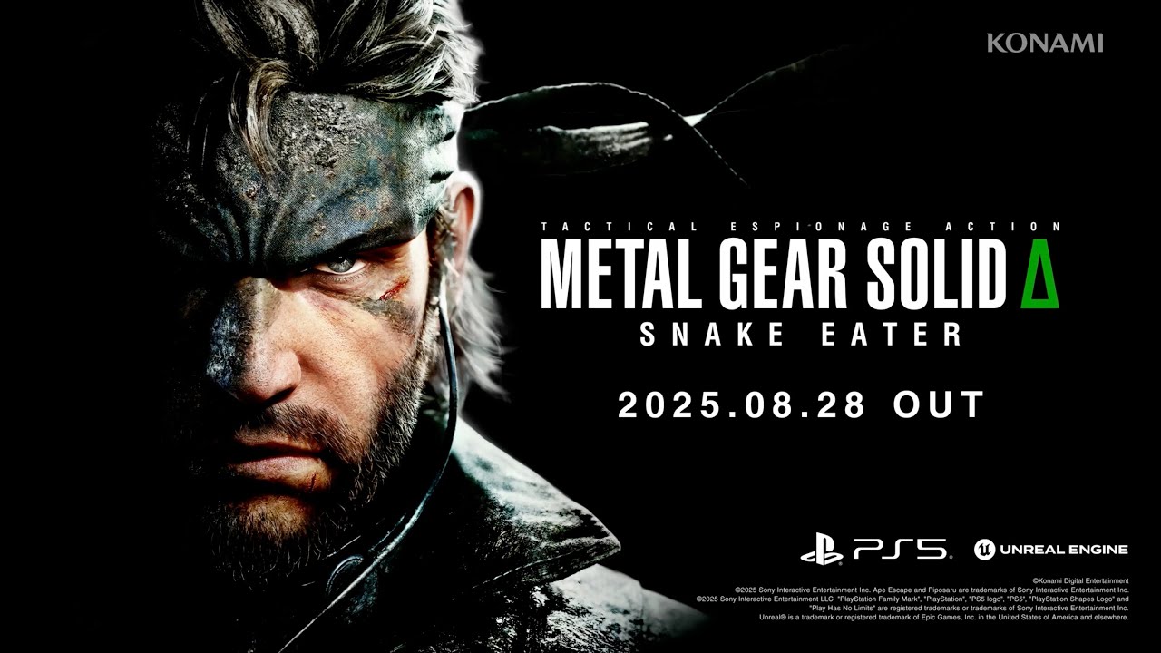 #MGS3 Delta: Snake Eater (Release Date Trailer) - YouTube
