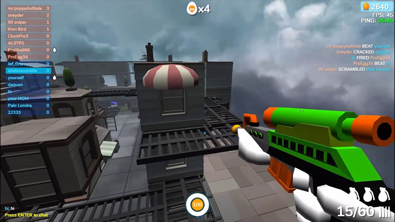 shell shockers go beast mode - YouTube