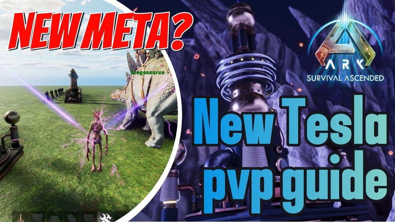 New Tesla PVP Tested | Tesla Guide | Ark Survival Ascended - YouTube