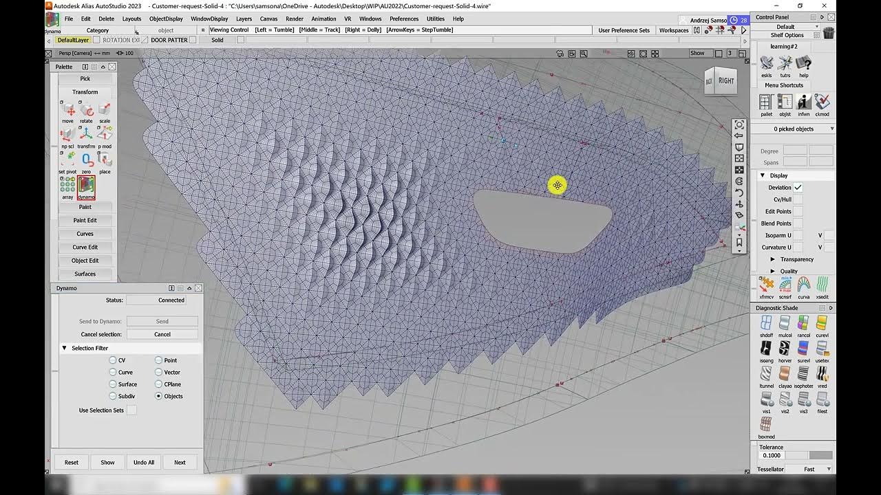 07.Trim pattern (Dynamo "Multi Surface Patterning" package tutorial) - YouTube