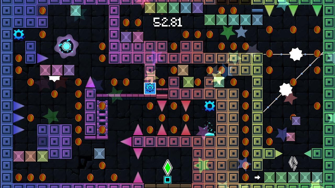 "Odd Cavern" - My first 2.2 level! | Geometry Dash - YouTube