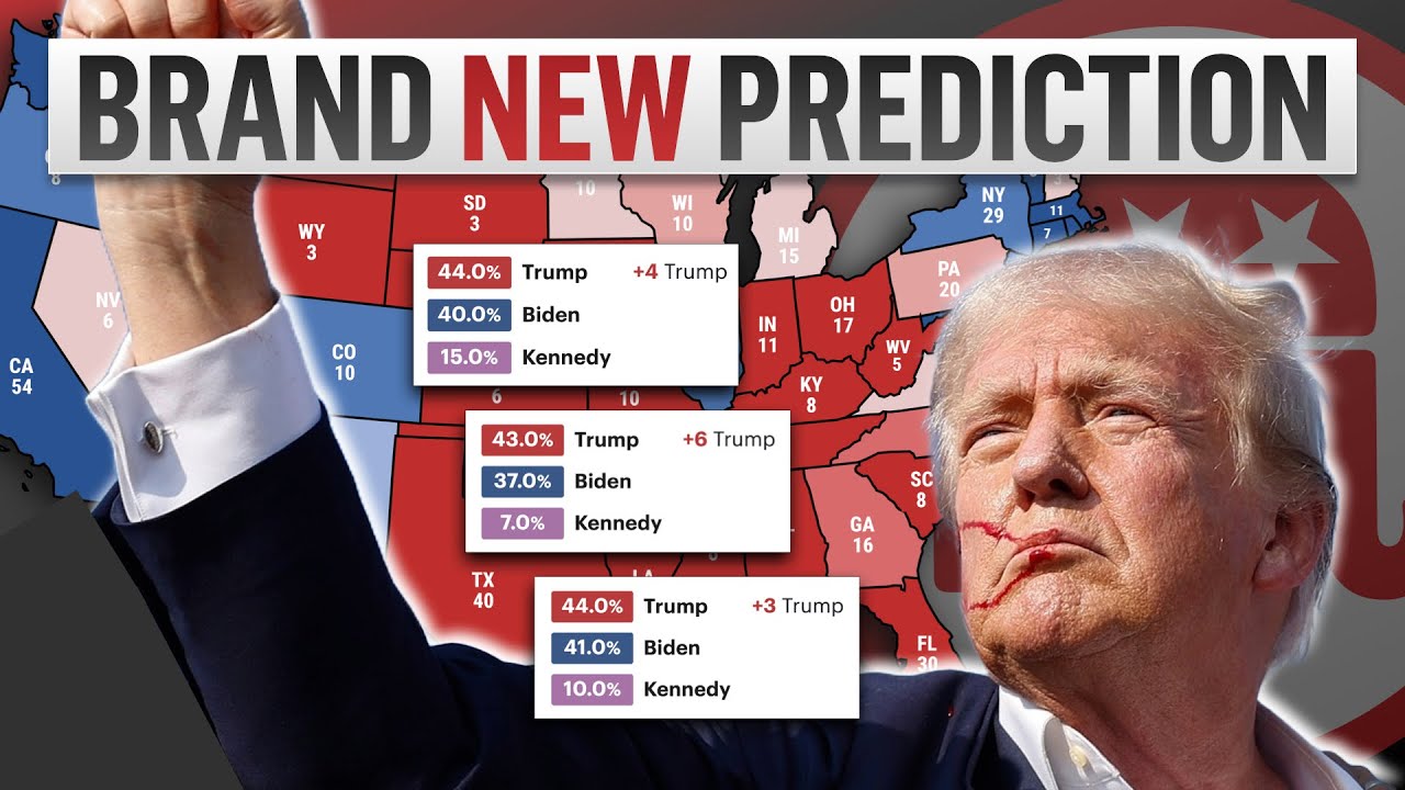 Trump Pulls AHEAD in Wisconsin, Pennsylvania on Pre-Convention Map ...