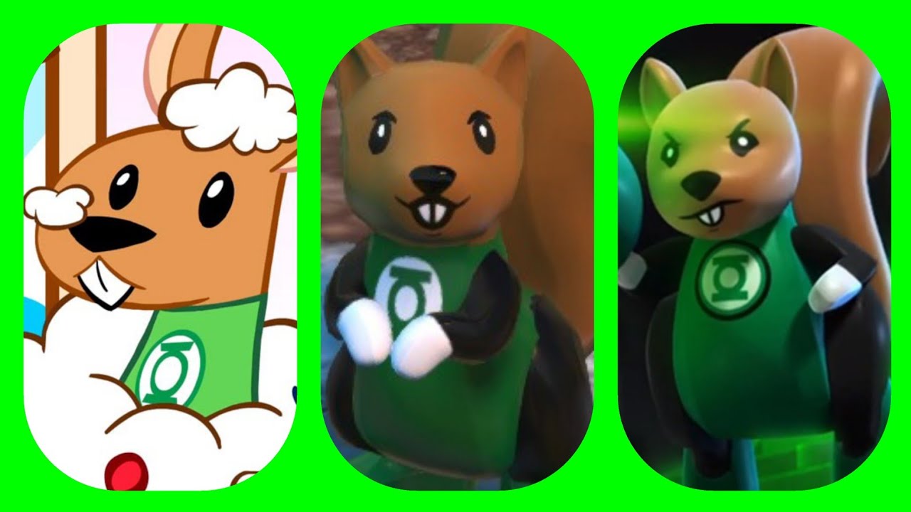 "B'dg" Evolution in Cartoons, Video Games, and Movies (Green Lantern) (DC Comics) - YouTube