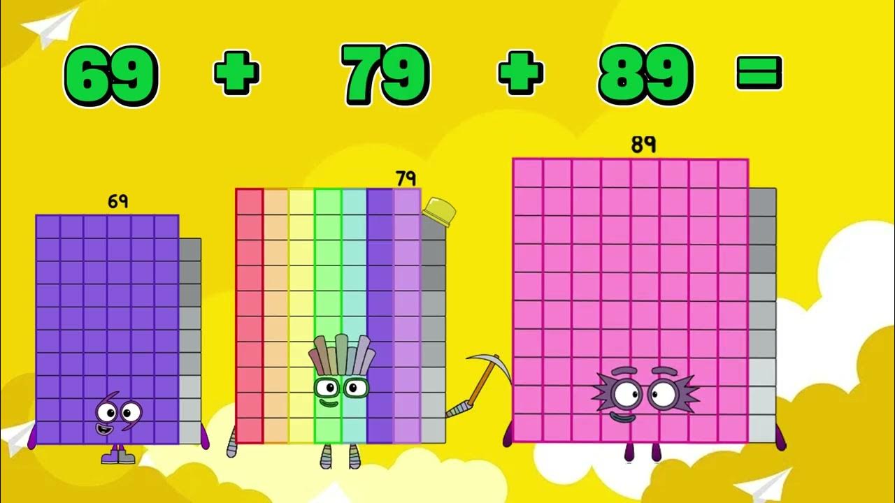 ADDITION OF NUMBERBLOCKS NINE ENDERS CLUB | ADD 3 NUMBERS | LEARN TO COUNT | LEARNINGBLOCKS ...