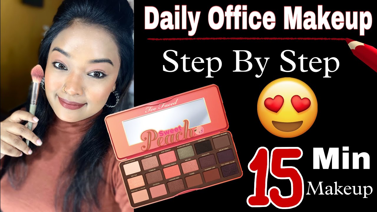 😍 Daily Office Makeup | Daily Simple Makeup 💄 - YouTube