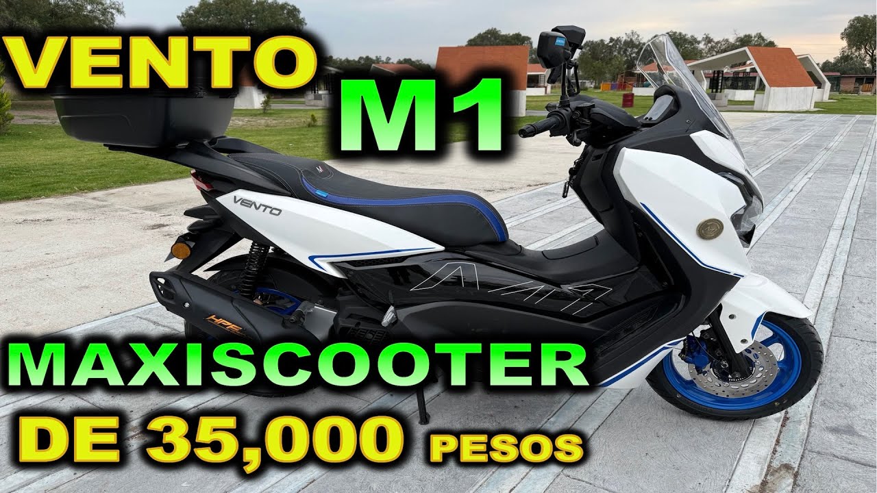 NUEVO VENTO M1 EL MAXISCOOTER MÁS BARATO DEL MERCADO BLITZ RIDER - YouTube