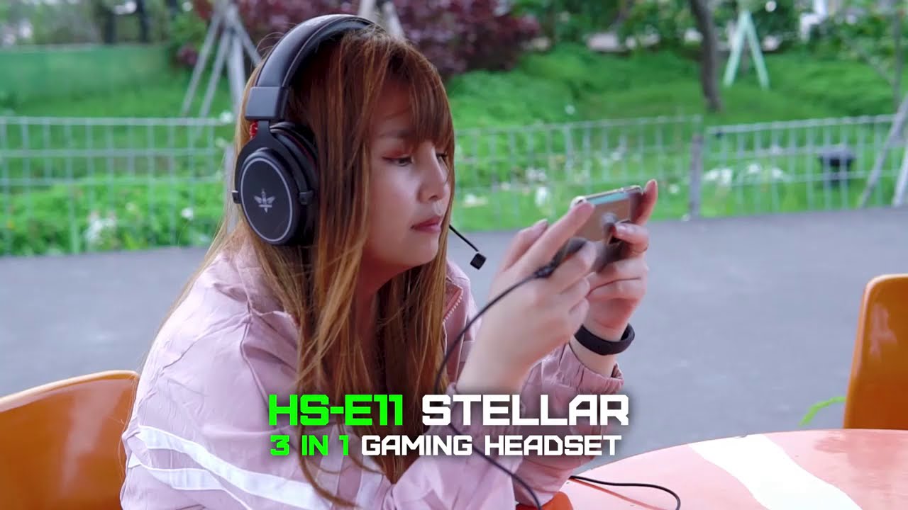 HEADSET HS-E11 STELLAR - YouTube