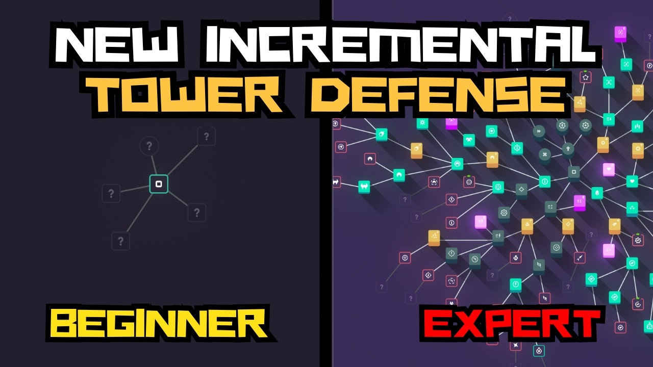 This NEW INCREMENTAL Tower Defense Game is GREAT... - YouTube