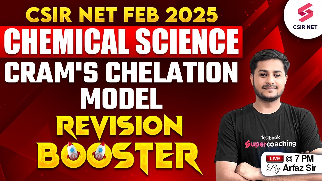 CSIR NET FEB 2025 | Chemical Science | Concept And Questions | Cram's ...