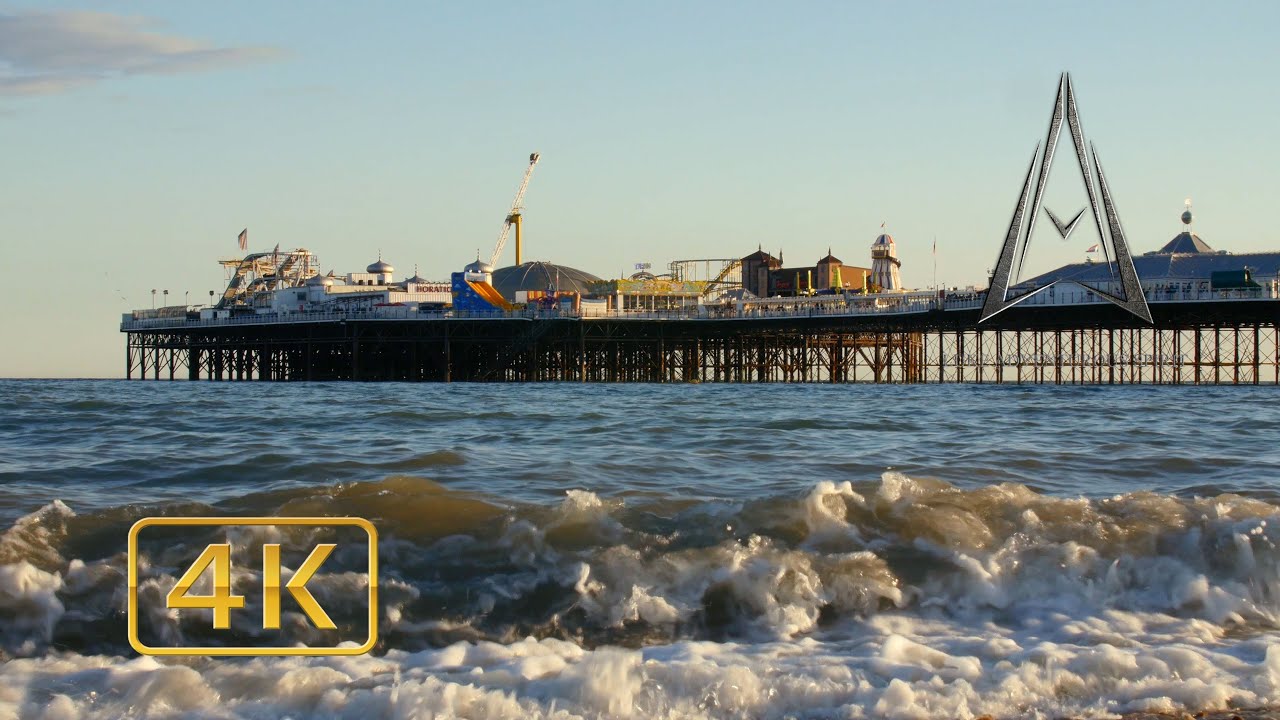 BRIGHTON in 4K | ENGLAND | COAST CITY - YouTube