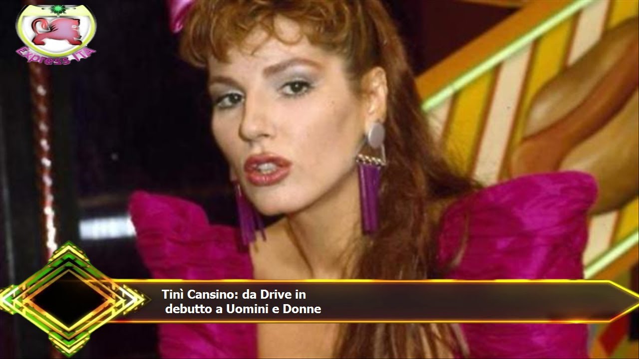Tinì Cansino: da Drive in debutto a Uomini e Donne - YouTube