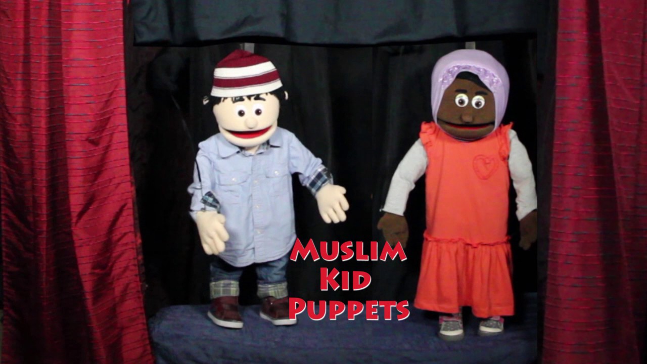 Puppet Fun Show: Muslim Kid Puppets - YouTube