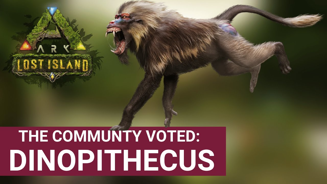 DINOPITHECUS is the new animal on LOST ISLAND | ARK Survival Evolved ...