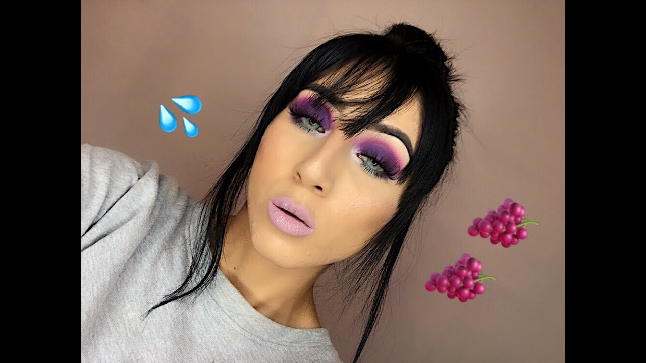 Easy Purple Eyeshadow Tutorial For Beginners Youtube