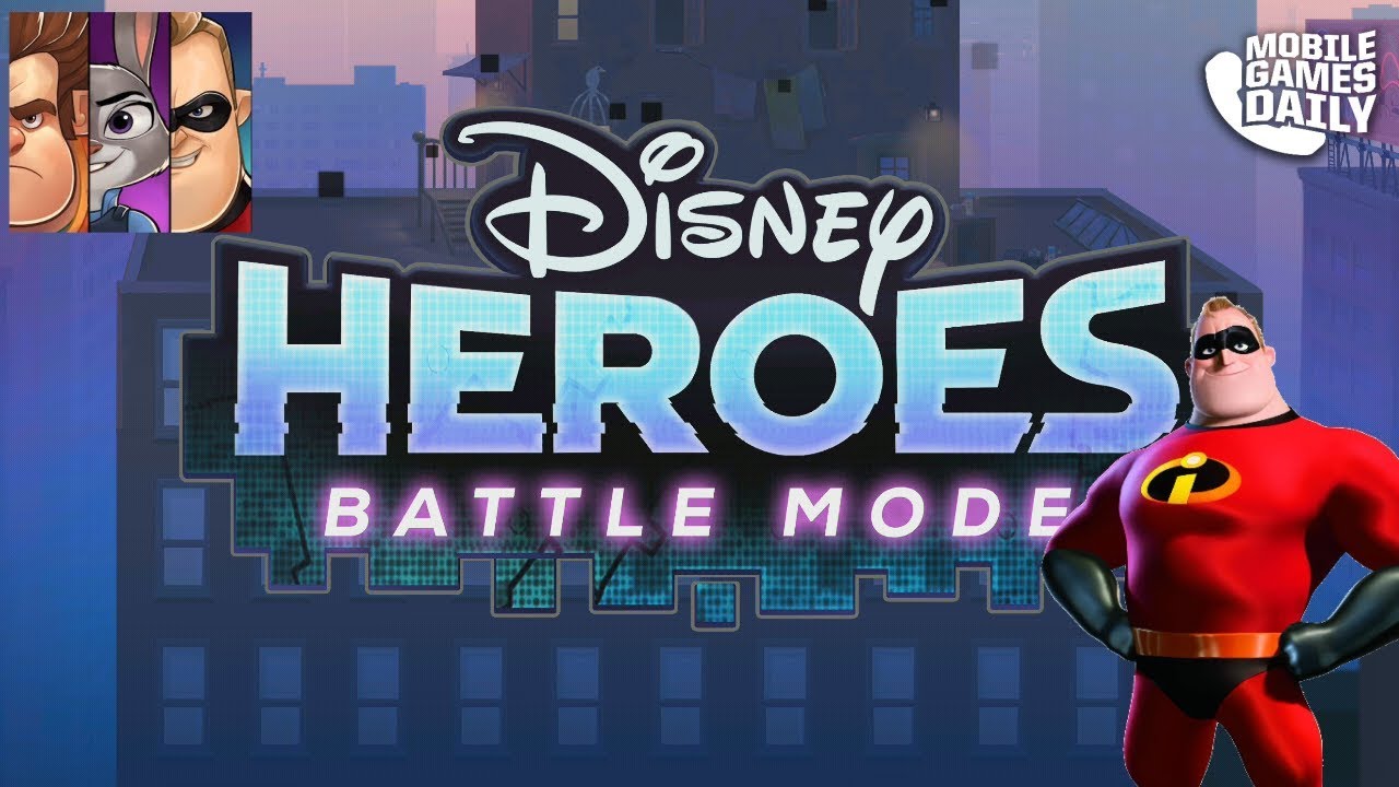 DISNEY HEROES Battle Mode Gameplay Walkthrough Part 1 (iOS Android ...