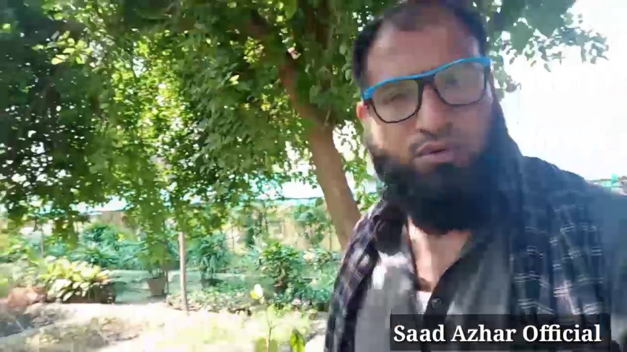 Taking plants at the nursery| Saad Azhar Official - YouTube
