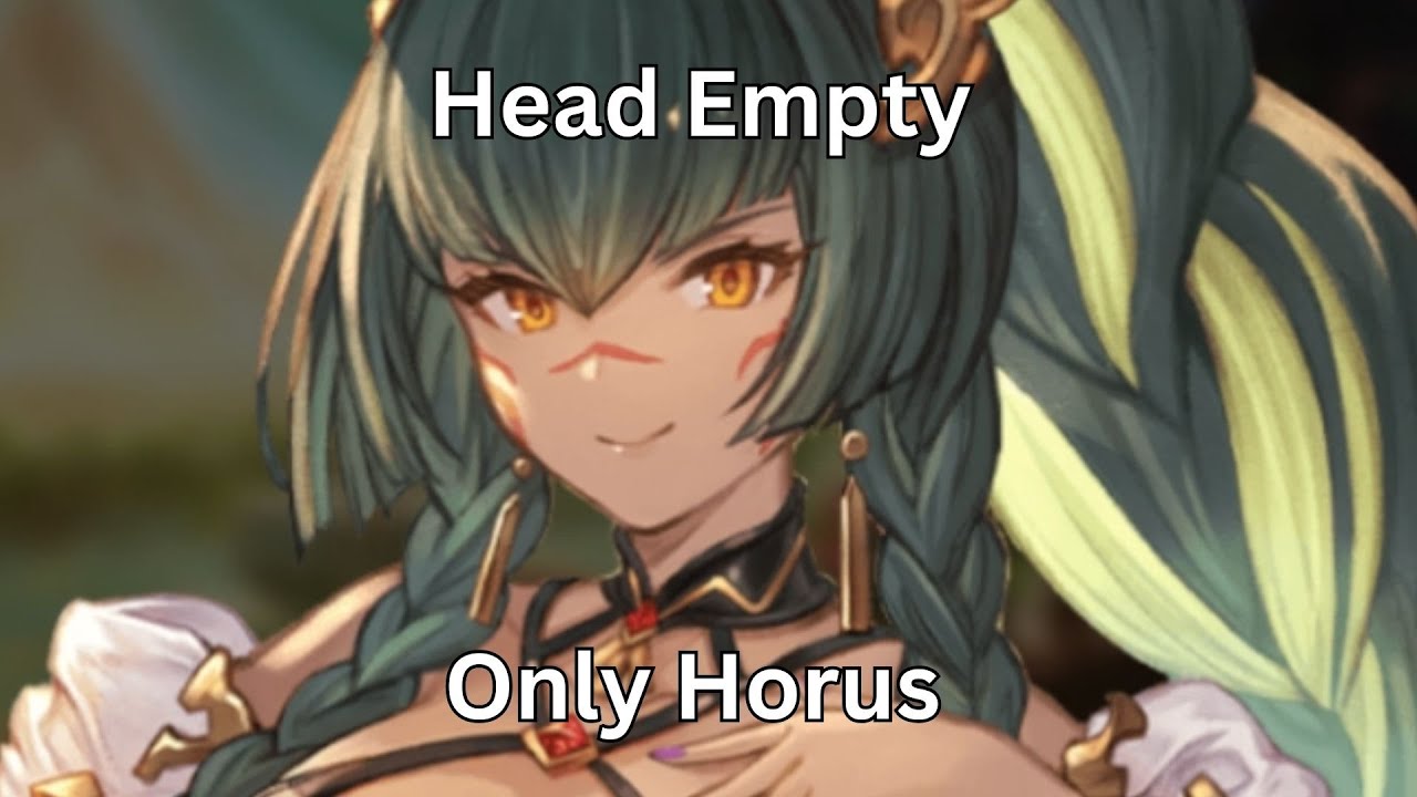 Horus being a big mood for 4 minutes Straight | Granblue Fantasy - YouTube