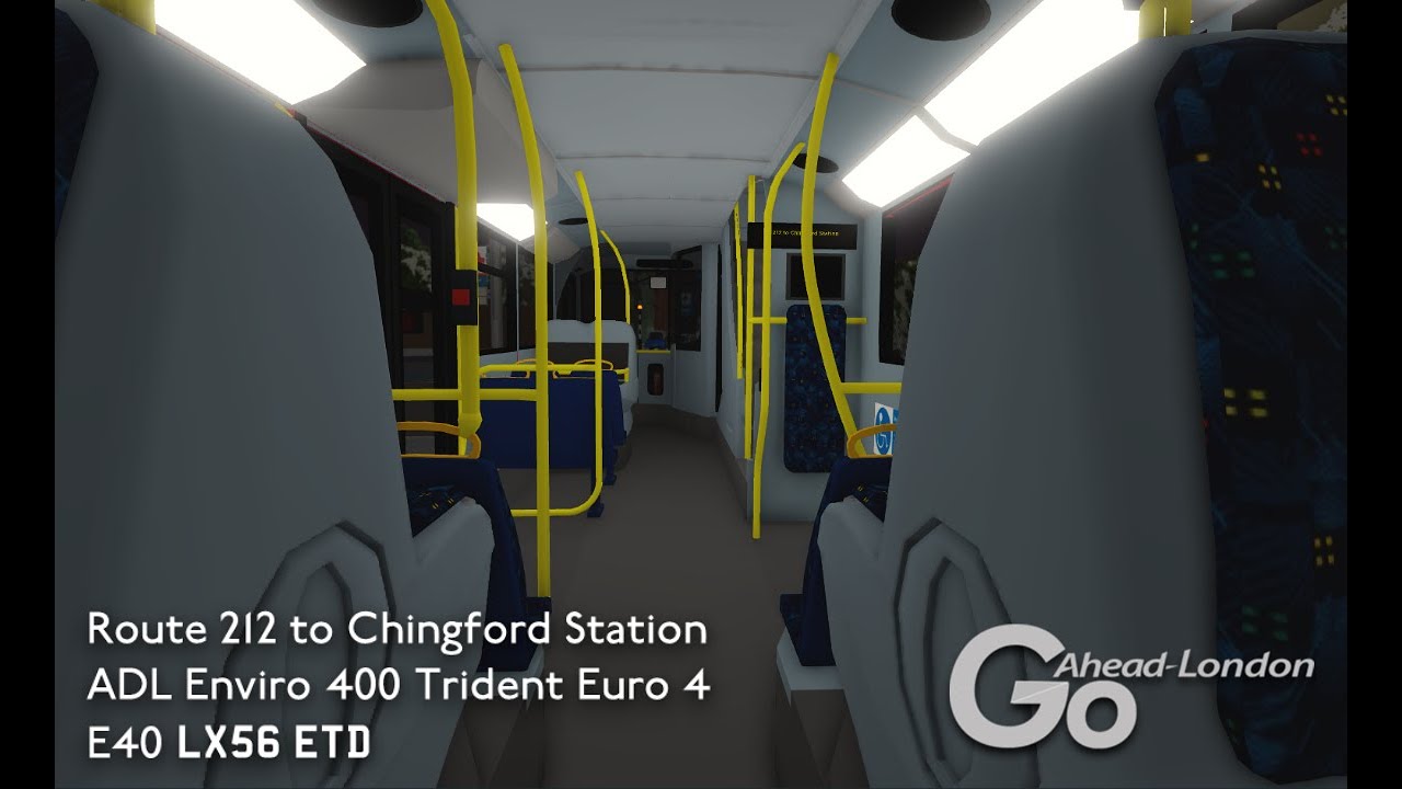 ROBLOX 🎄London & East Bus Simulator🎄 Route 212 to Chingford Station ...
