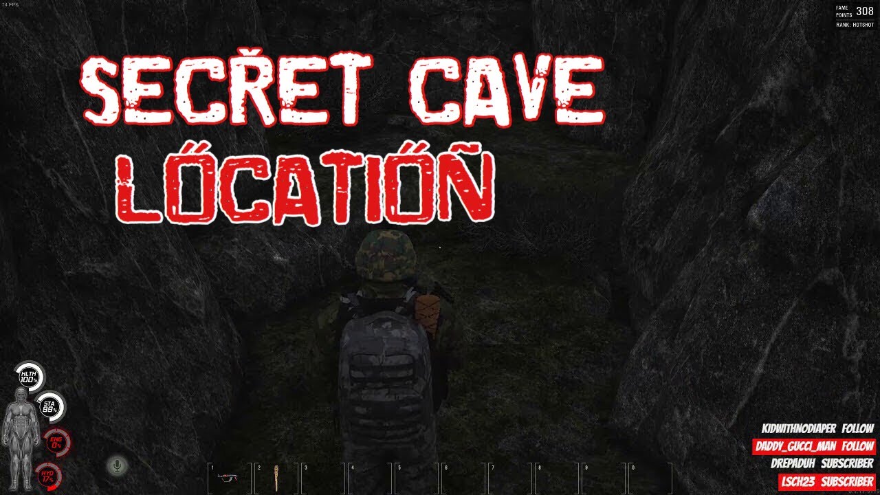 SCUM Game - Secret Cave Location A1! | Hints & Tips Guide - YouTube