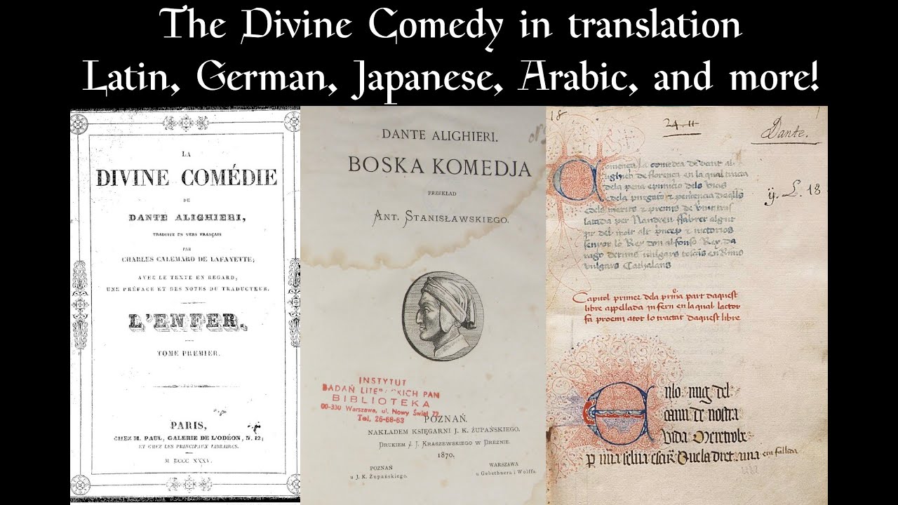 The history of Divine Comedy translations in world languages (and what ...