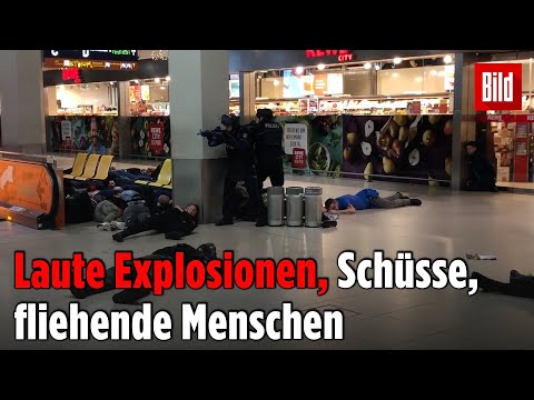 Größte Anti-Terror-Übung aller Zeiten an deutschem Flughafen