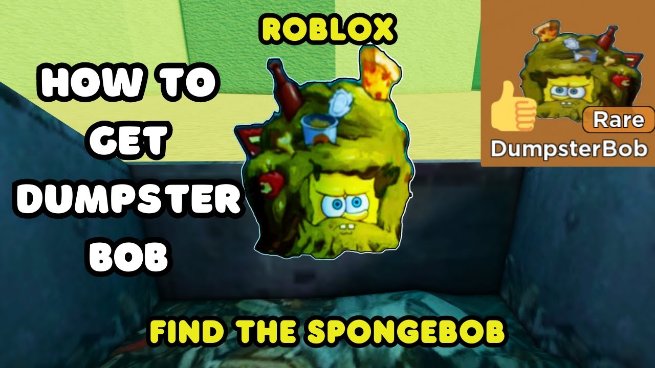 How To Find Dumpster Bob ROBLOX Find The Underwater Characters - YouTube