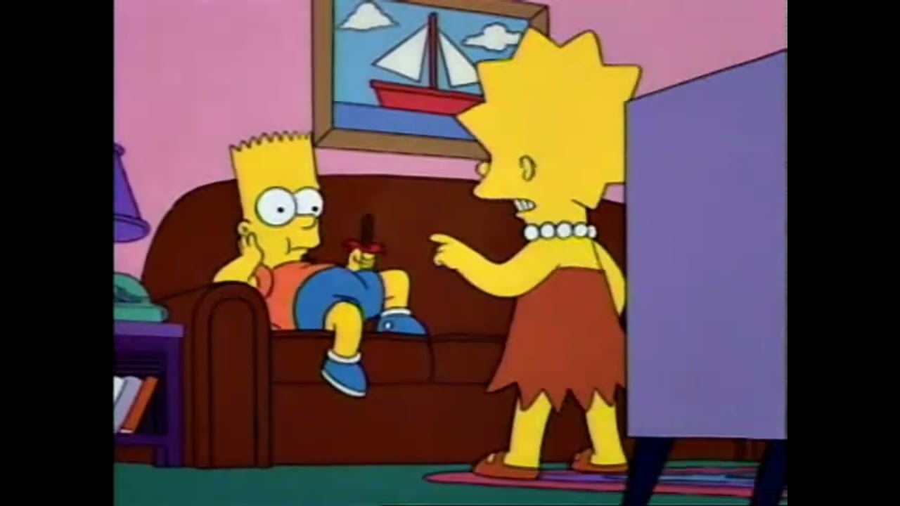 Fresco como una lechuga - Los Simpsons - YouTube