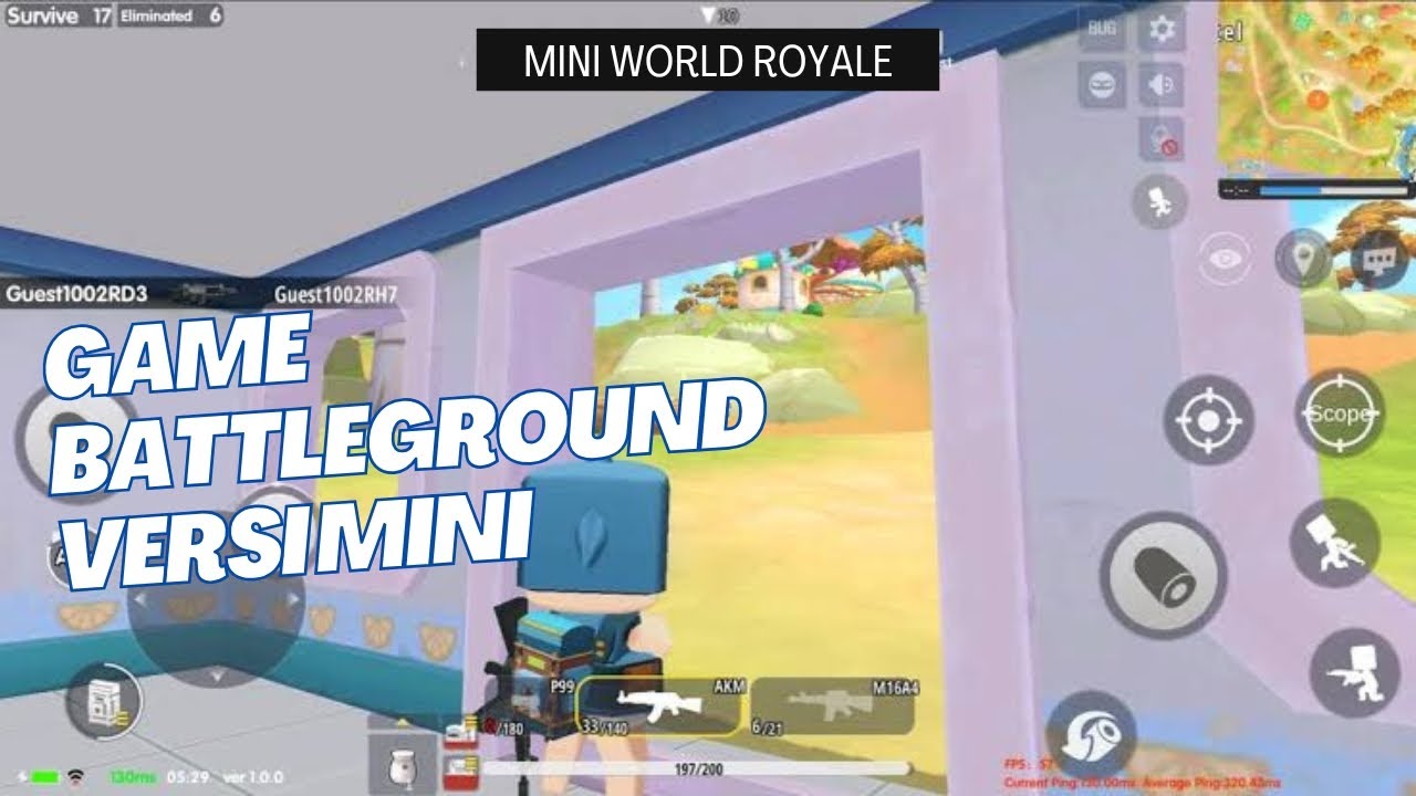 Game Battleground Versi Mini - Mini World Royale (Android) - YouTube